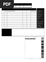 RMA Template | PDF