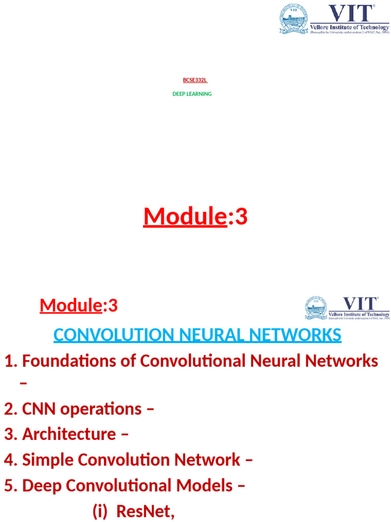 Convolutional Neural Networks Overview | PDF | Artificial Neural ...