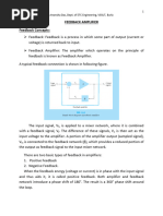Feedback Topologies | PDF | Amplifier | Electronic Engineering
