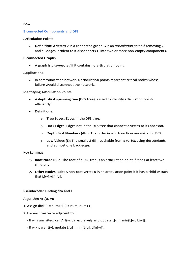 DAA | PDF | Applied Mathematics | Algorithms And Data Structures