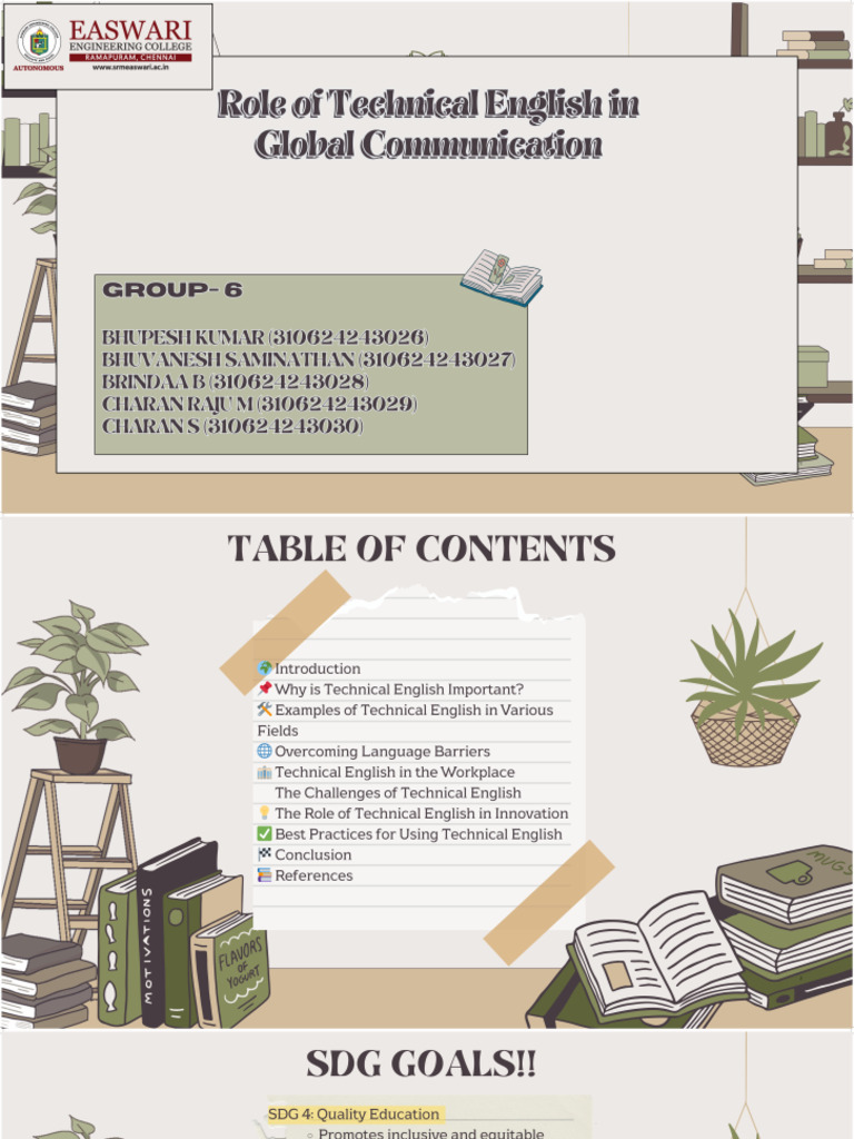 English PPT - Group 6 | PDF