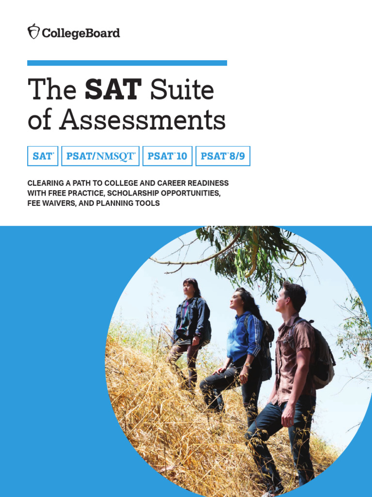 sat-suite-of-assessments-overview-brochure | PDF | Advanced Placement | Sat