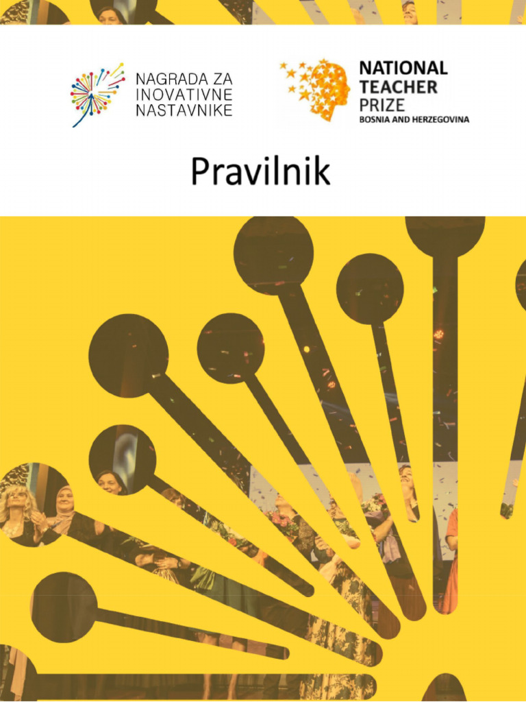 NIN 2024 Pravilnik o Nagradi Za Inovativne Nastavnike | PDF