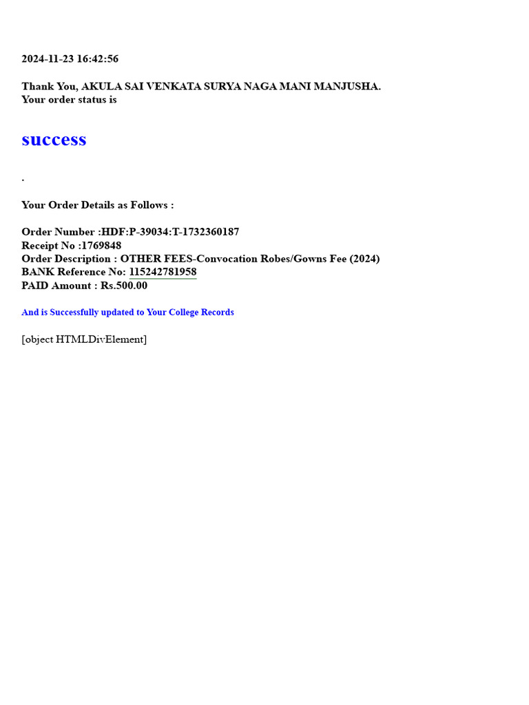 Https Newerp.kluniversity.inindex.phpr=Feepayments%2Fstudent Feepayments Deta | PDF