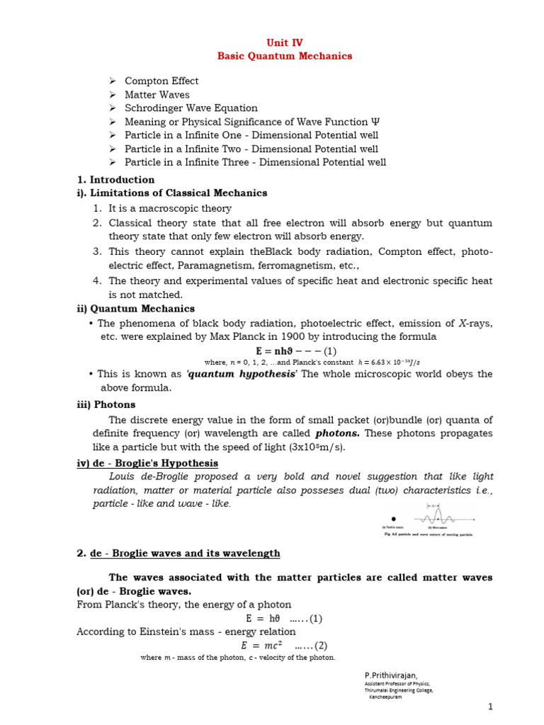 Unit 4 New-1 Engineering Physics | PDF | Electromagnetic Radiation | Waves