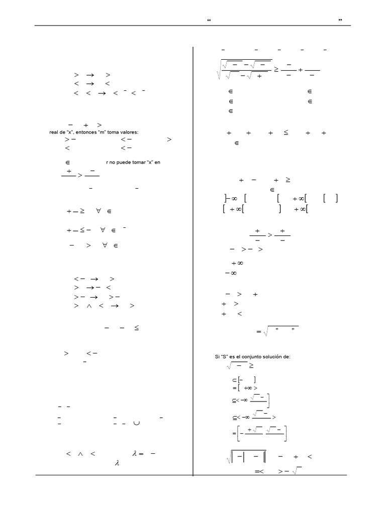 Desigualdades | PDF | Entero | Análisis real