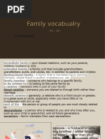 Family Relationship Names Explained | PDF | Stepfamily | Family