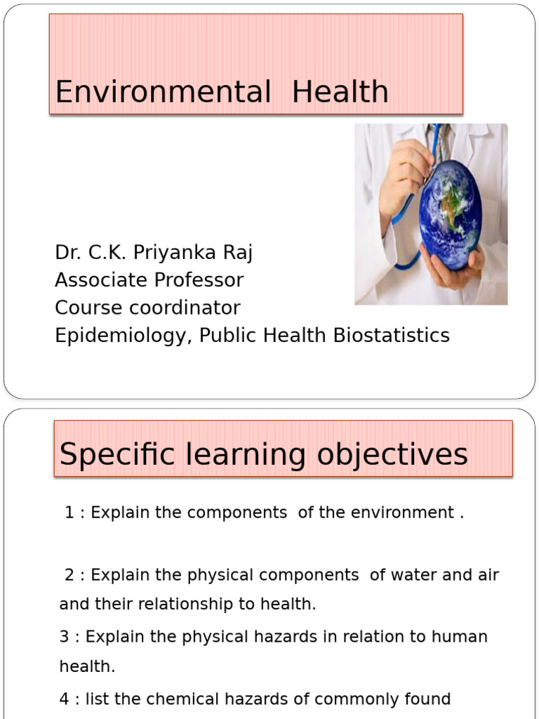 Environmental Health 2024 | PDF | Hyperthermia | Radiation