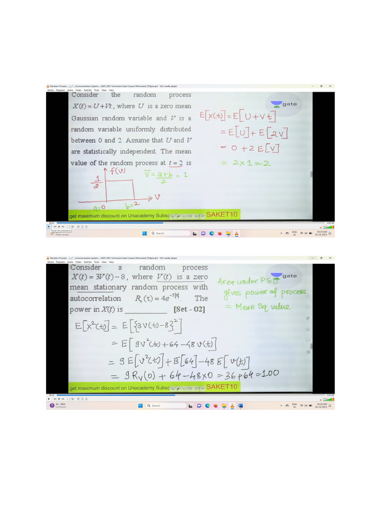 Random Process | PDF