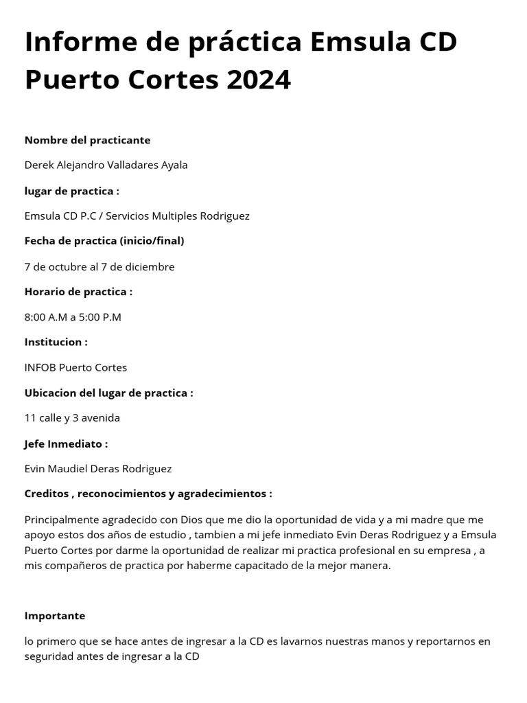 Informe de Practica Emsula CD Puerto Cortes 2024 - 20241213 - 223520 ...
