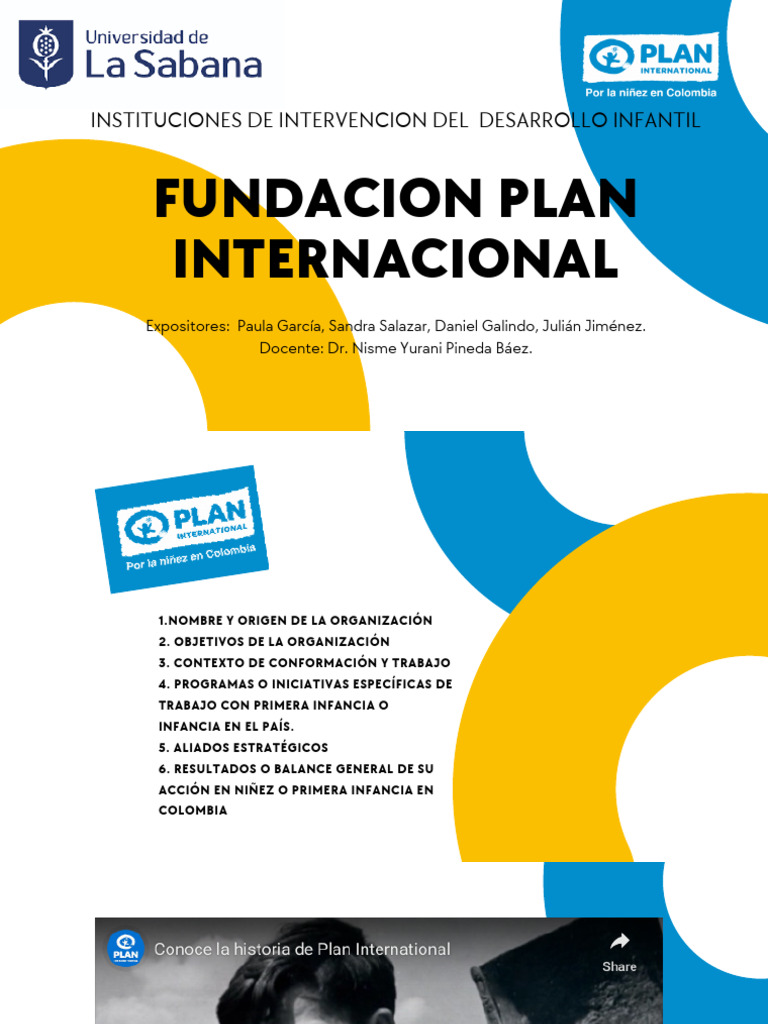 Fundacion Plan Internacional | PDF