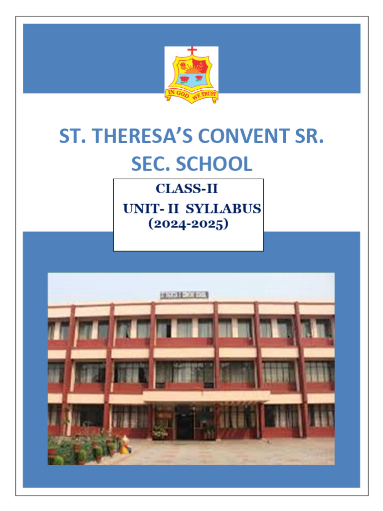 II - Unit Class - 2 (Updated) | PDF