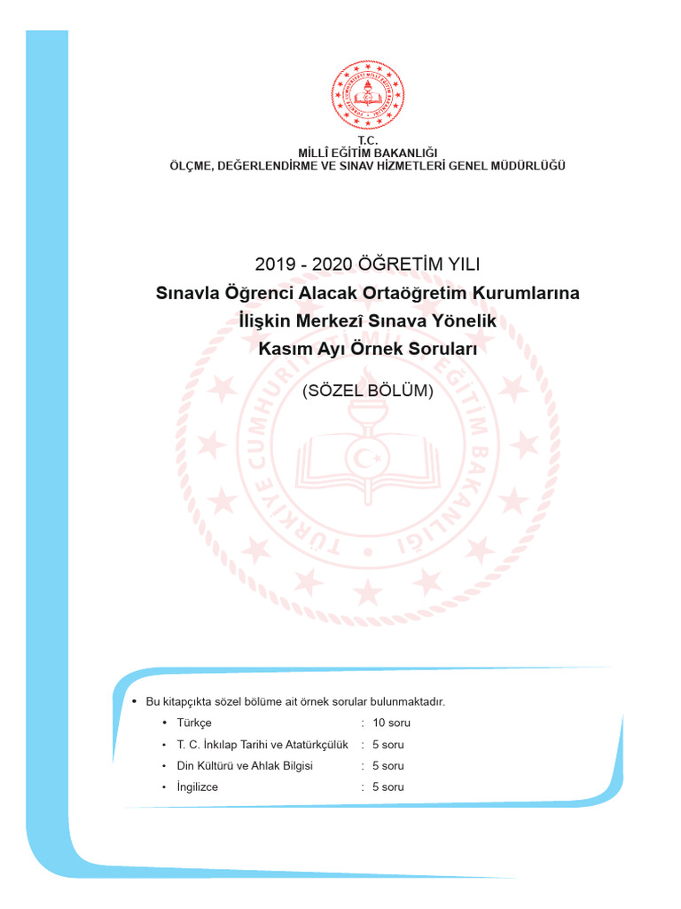 2019_11_KASIM_ORNEKSORULAR_SOZ | PDF