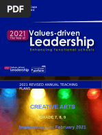 2023-2024 Atp GR7-9 Creative Arts | PDF | Learning | Teachers