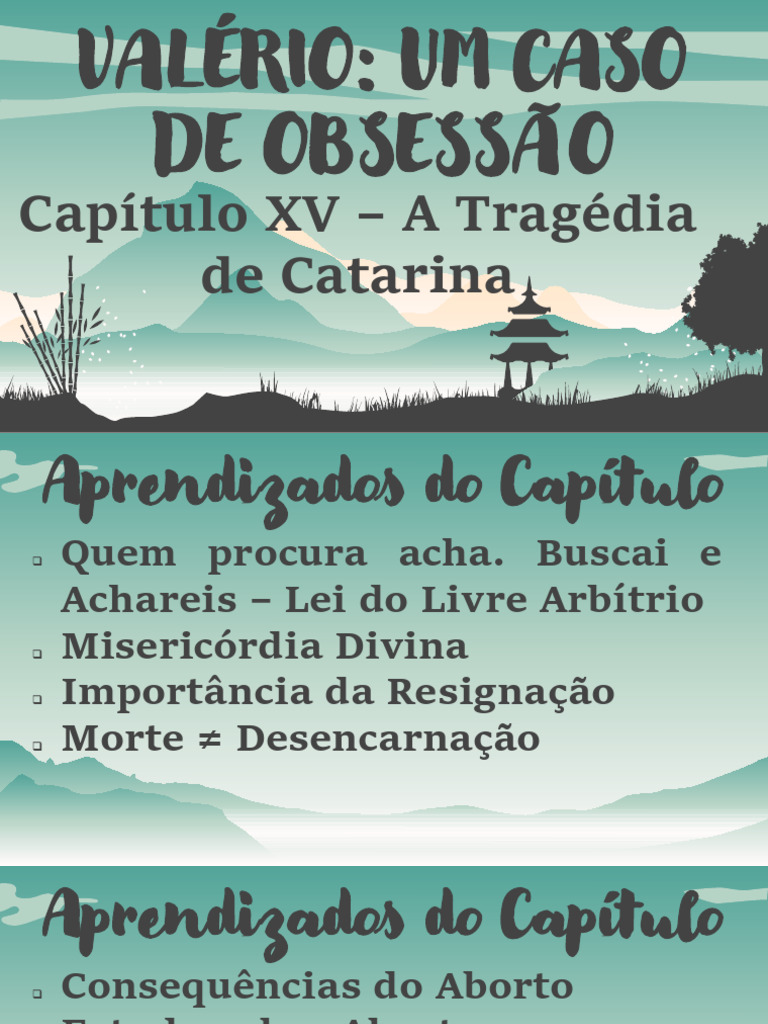 Capítulo XV - A Tragédia de Catarina | PDF | Aborto | Morte