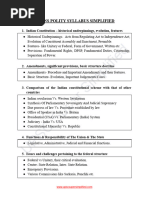 Indian Polity Notes For SSC CGL - Syllabus, Strategy & Questions For ...