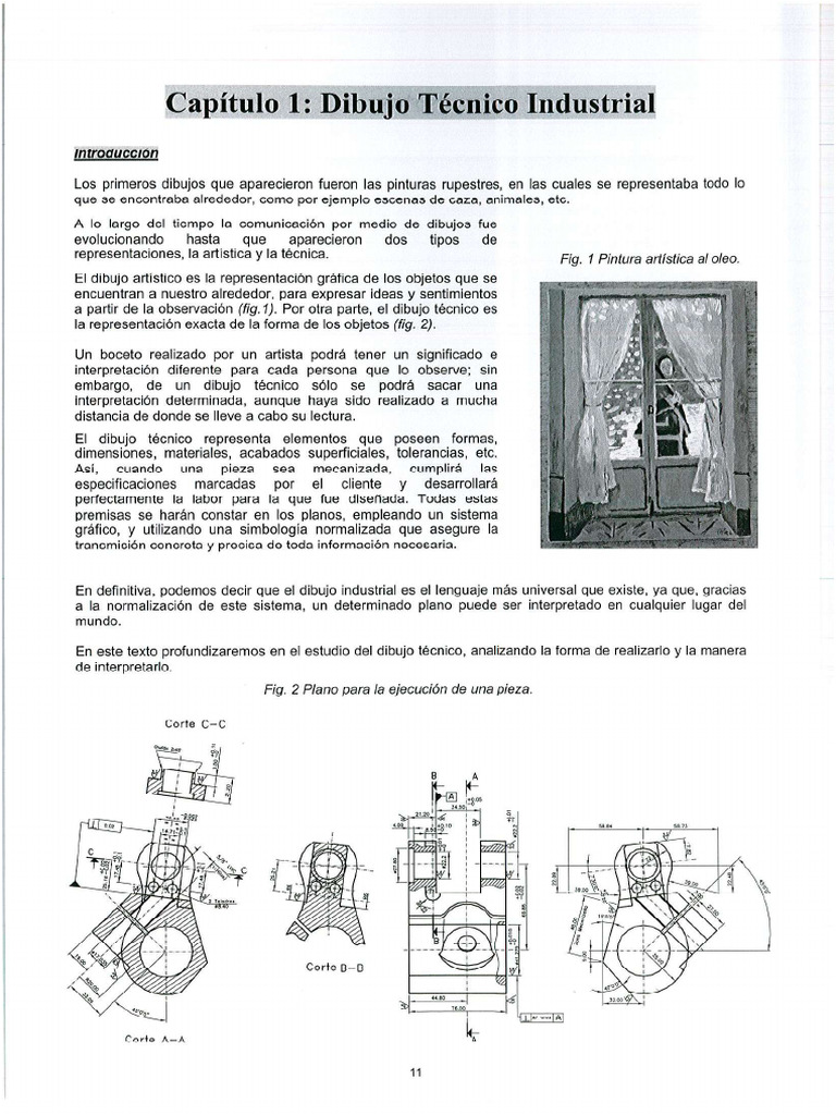 Capitulo1 Dibujo Tecnico Industrial | PDF