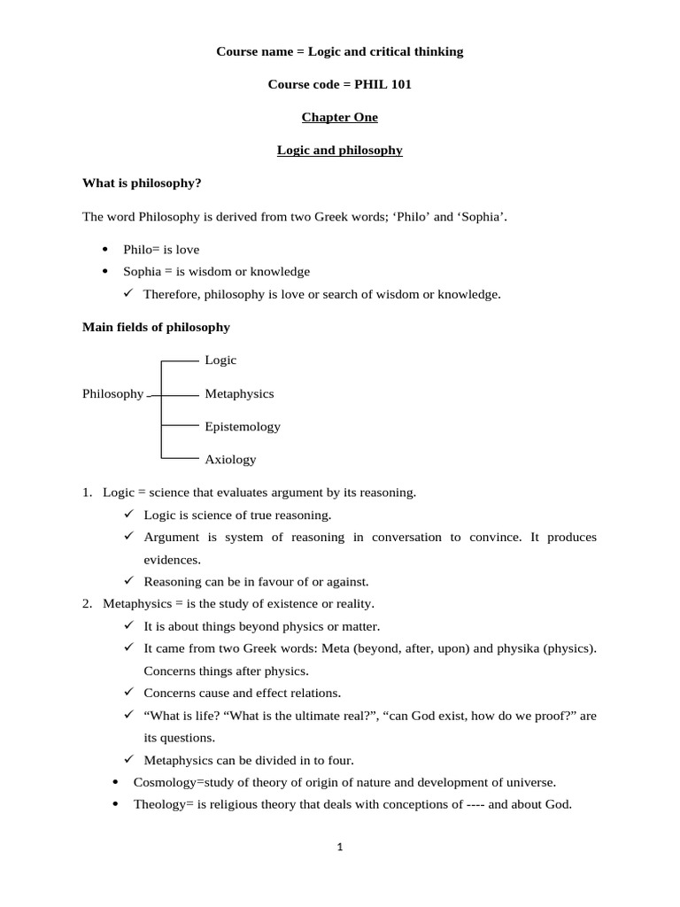 Logic Note | PDF | Argument | Deductive Reasoning