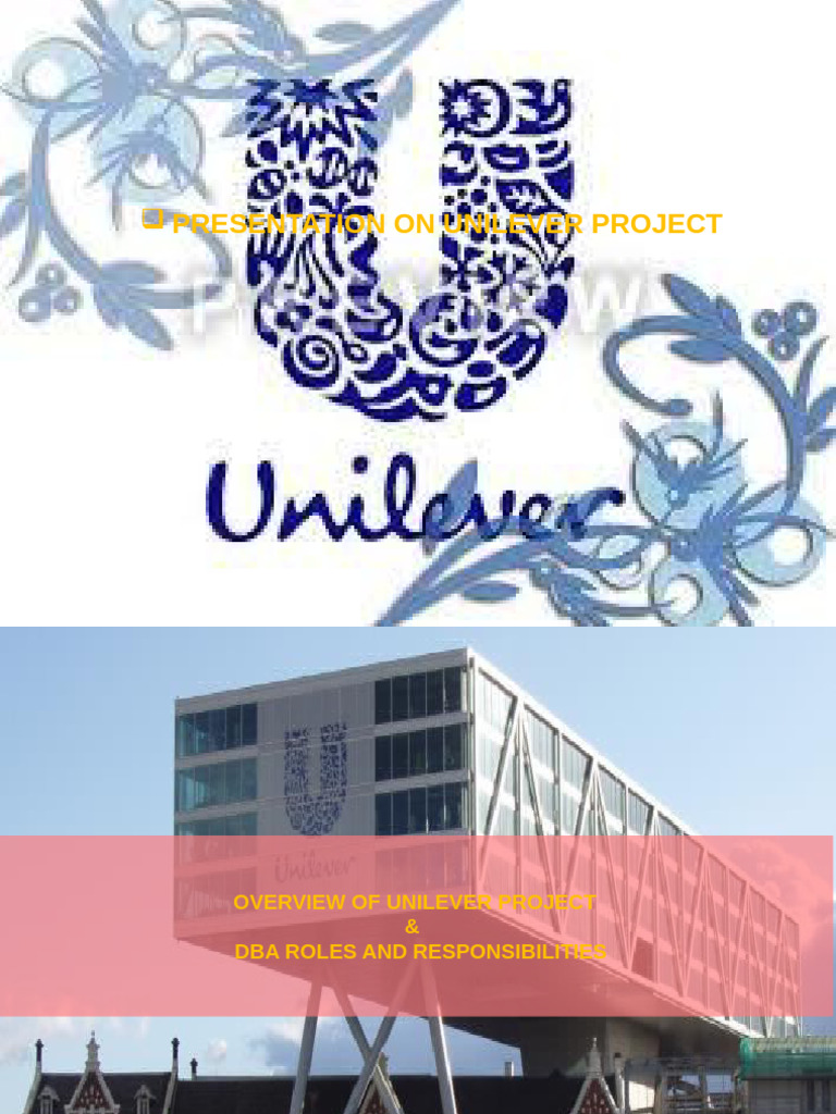 Unilever | PDF | Databases | Backup