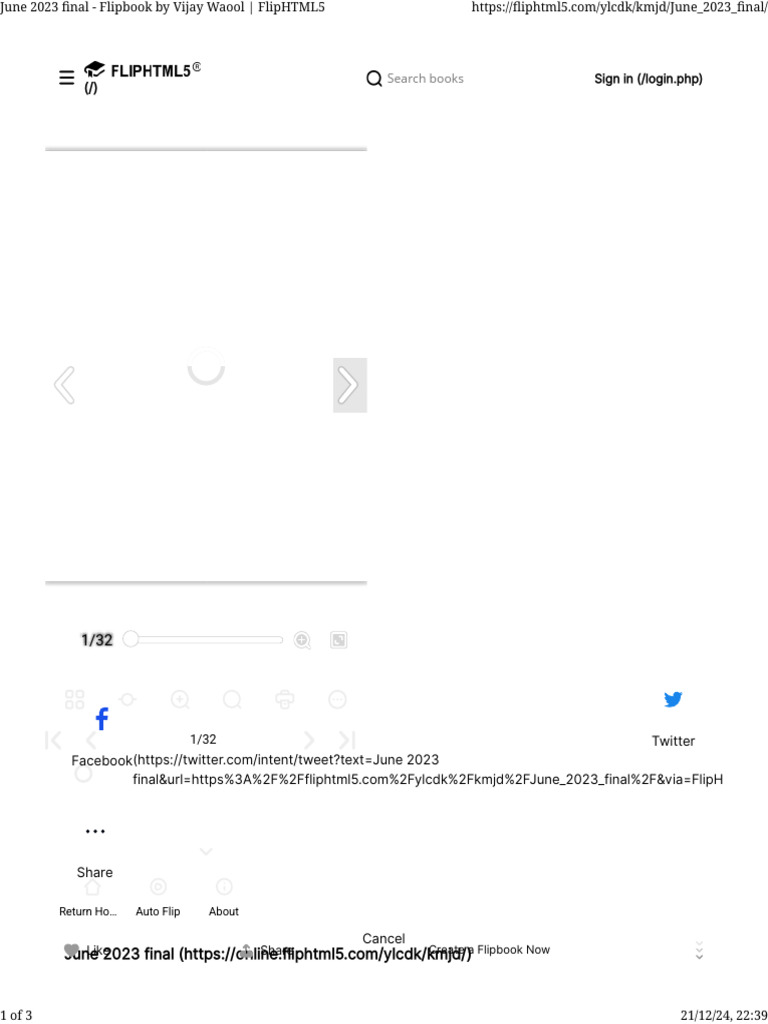 June 2023 Final - Flipbook by Vijay Waool _ FlipHTML5 | PDF | World Wide Web | Internet & Web