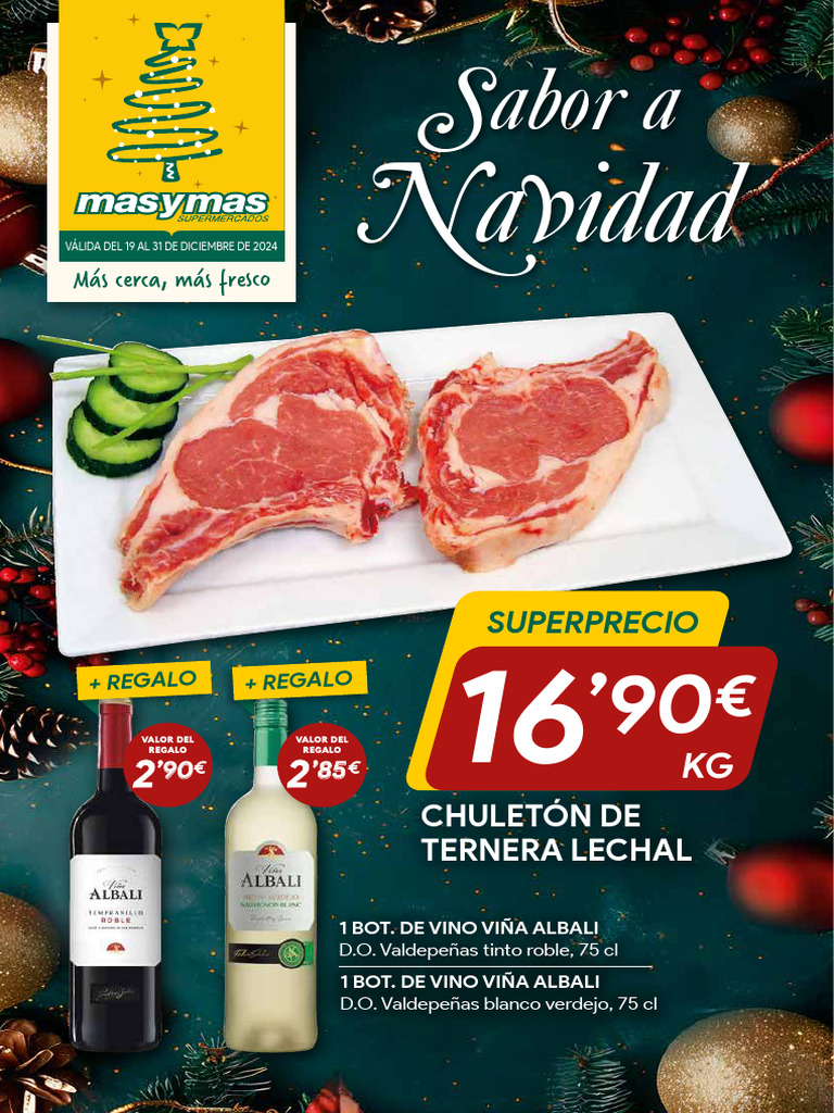 Oferta Quincenal Masymas 2o Diciembre 2024 | PDF | jamón | Alimentos