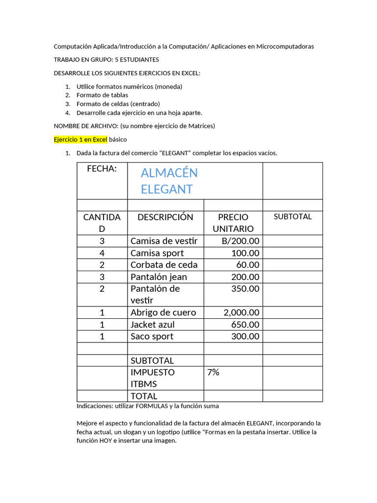 Ejercicio de Matrices | PDF | Informática