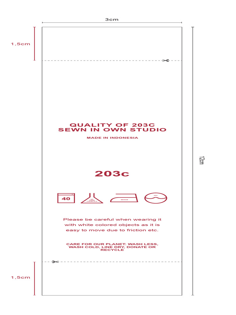 Quality 203C Medium Sewn in Indonesia | PDF