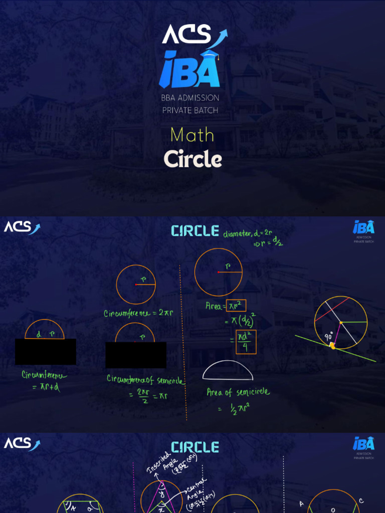 ACS IBA BBA Math 26 | PDF