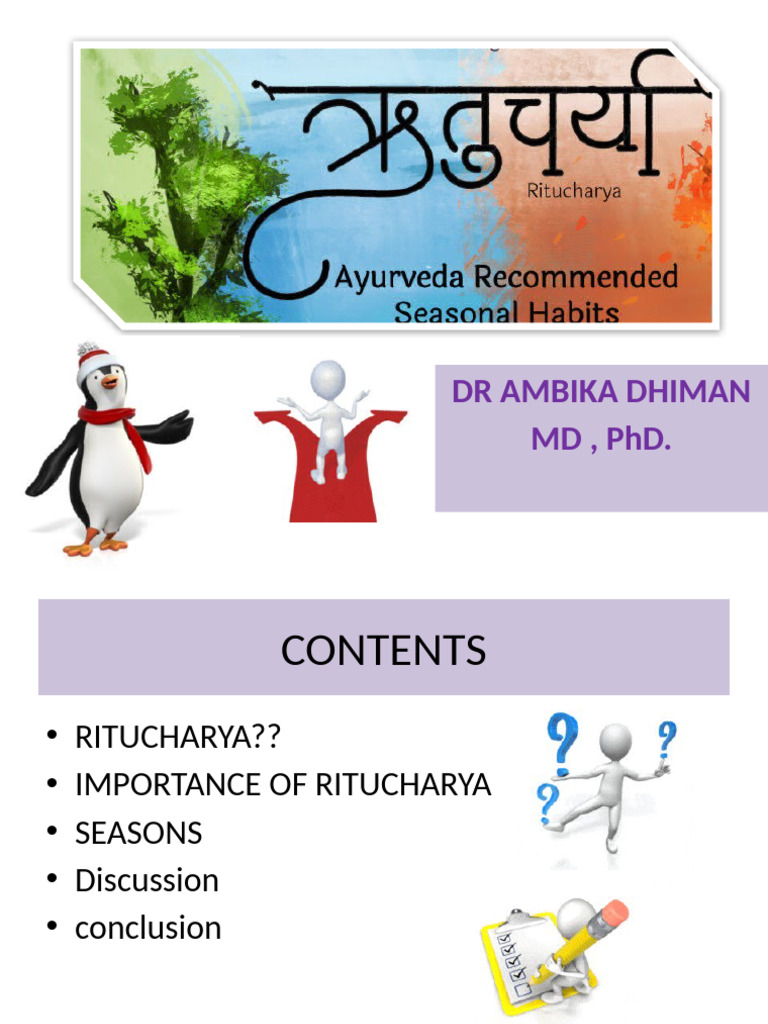 RITUCHARYA | PDF | Ayurveda | Obesity
