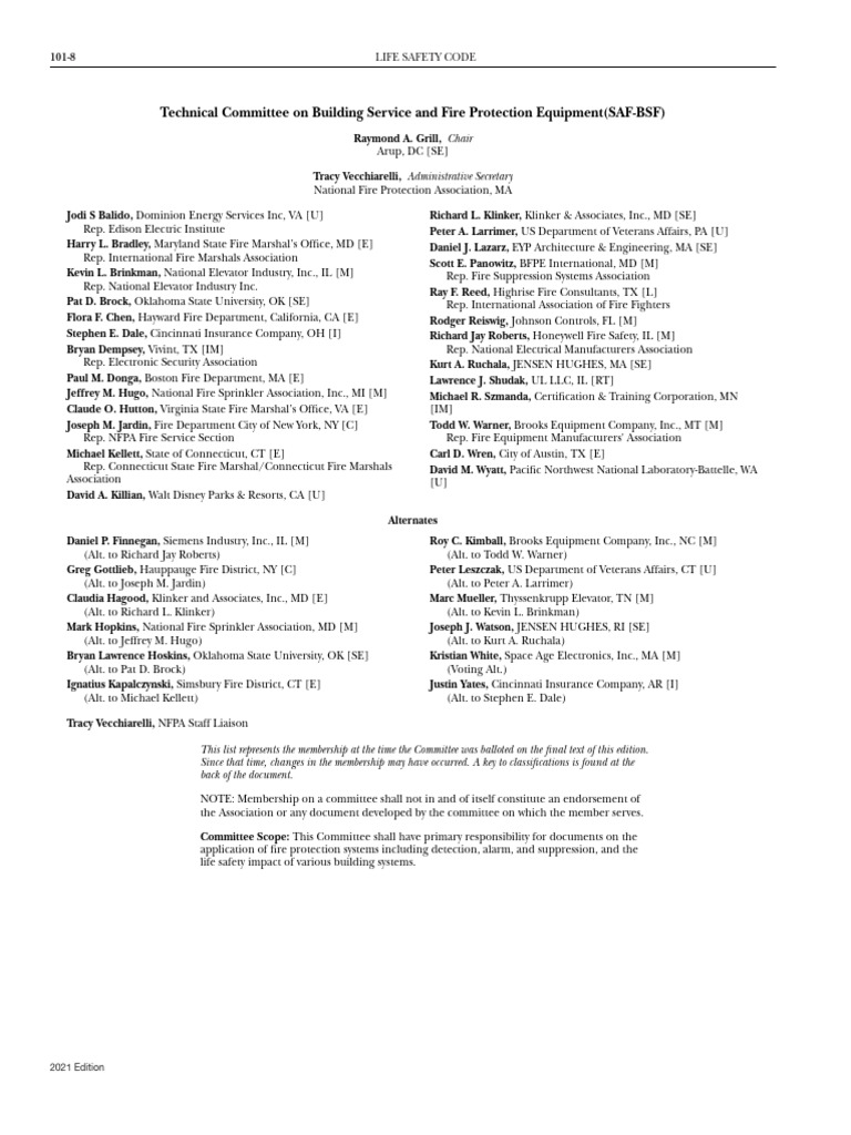 NFPA-101-2021_11 | PDF | Firefighting | Fires