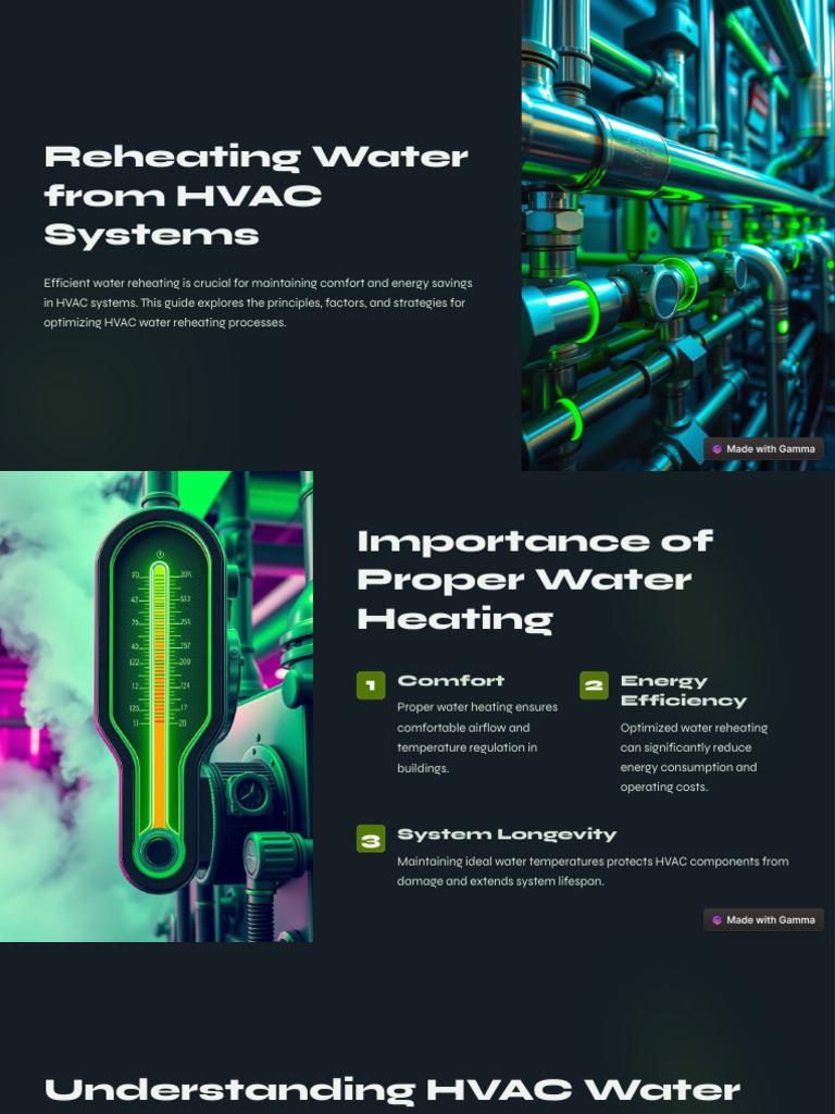 Reheating Water From HVAC Systems | PDF | Water Heating | Energy ...