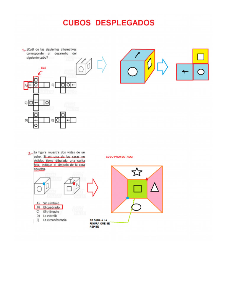 CUBOS DESPLEGADOS (1) | PDF