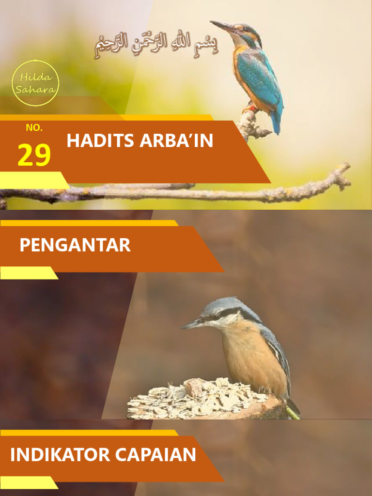 HADITS ARBAIN NO 29r | PDF
