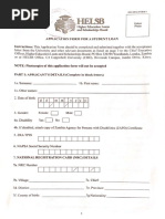 Cbu Application Form | PDF | Business