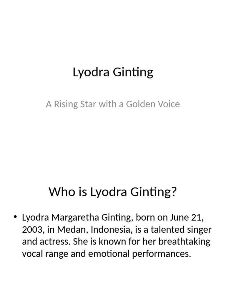 Lyodra Ginting Engaging 2024 | PDF