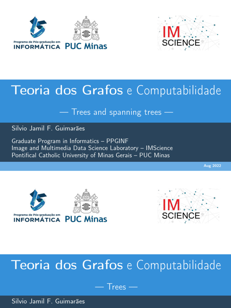 Graph Theory: Trees and Spanning Trees | PDF | Graph Theory | Discrete ...