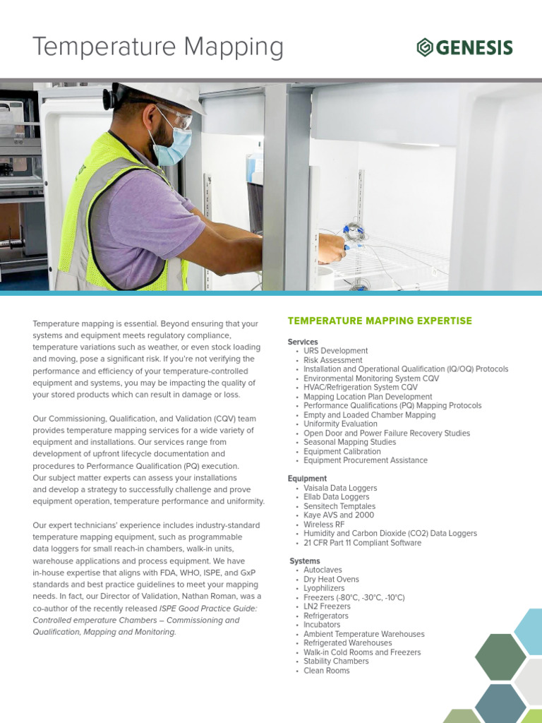 Temperature Mapping Services for Compliance | PDF | Verification And ...