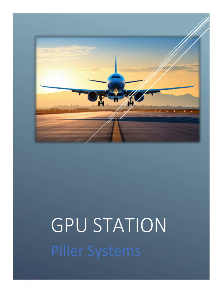 Ground Power Unit Station | PDF | Electric Generator | Alternating Current