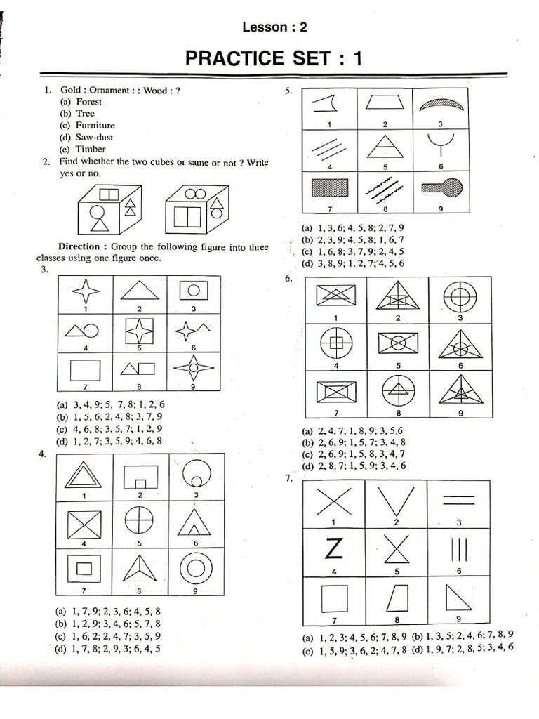 OIR Test | PDF