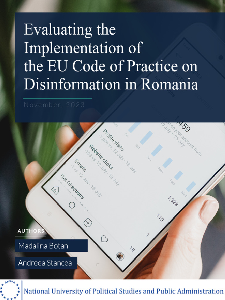 Romania-Revised EU Code of Practice On Disinformation in Romania - v2 ...