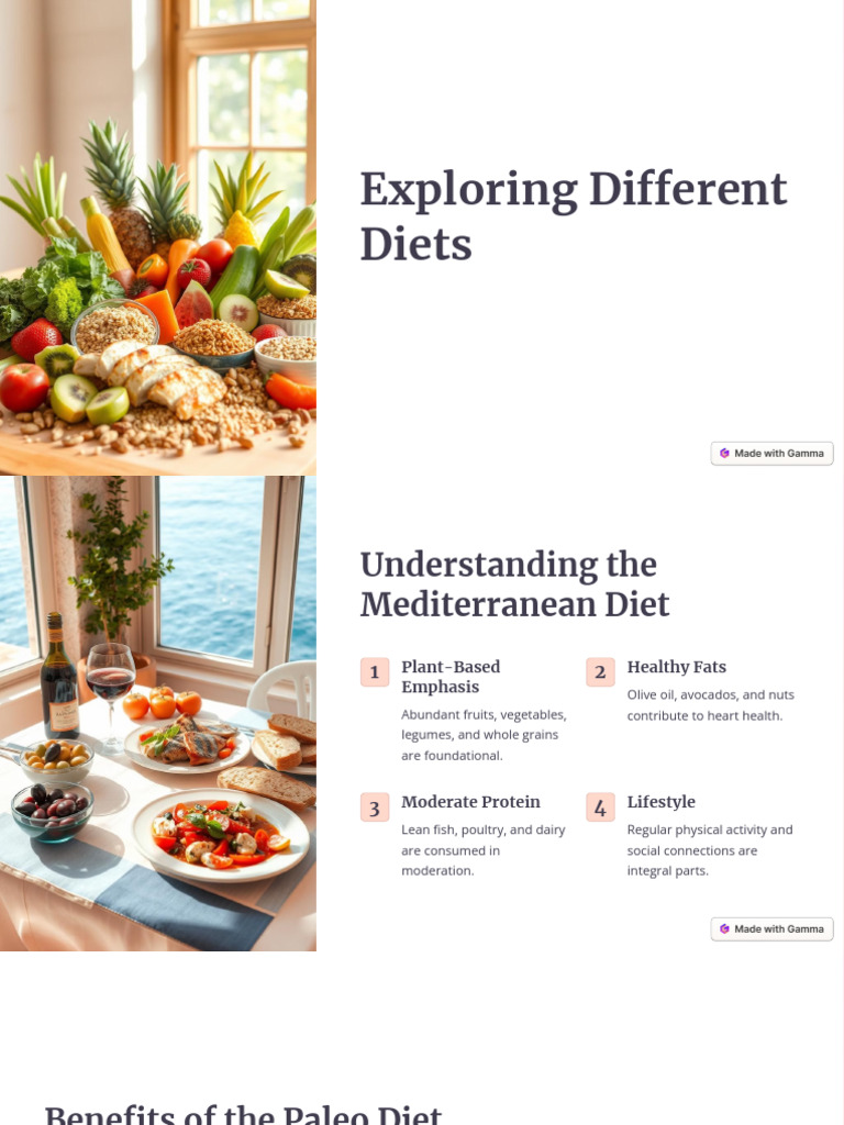 Overview of Popular Diets and Benefits | PDF | Dieting | Carbohydrates