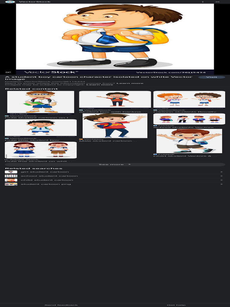Animated Student Cartoon Images | PDF