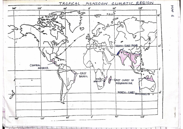 Half Yearly Maps (Tropical Monsoon Climatic Region) | PDF