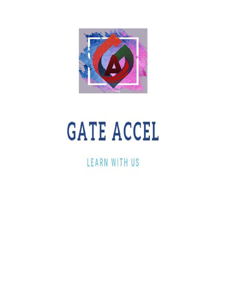 Gate Accel 2022 | PDF