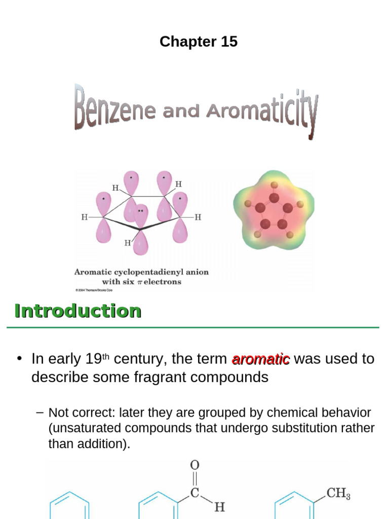 Benzene and Aromaticity | PDF | Aromaticity | Molecular Orbital