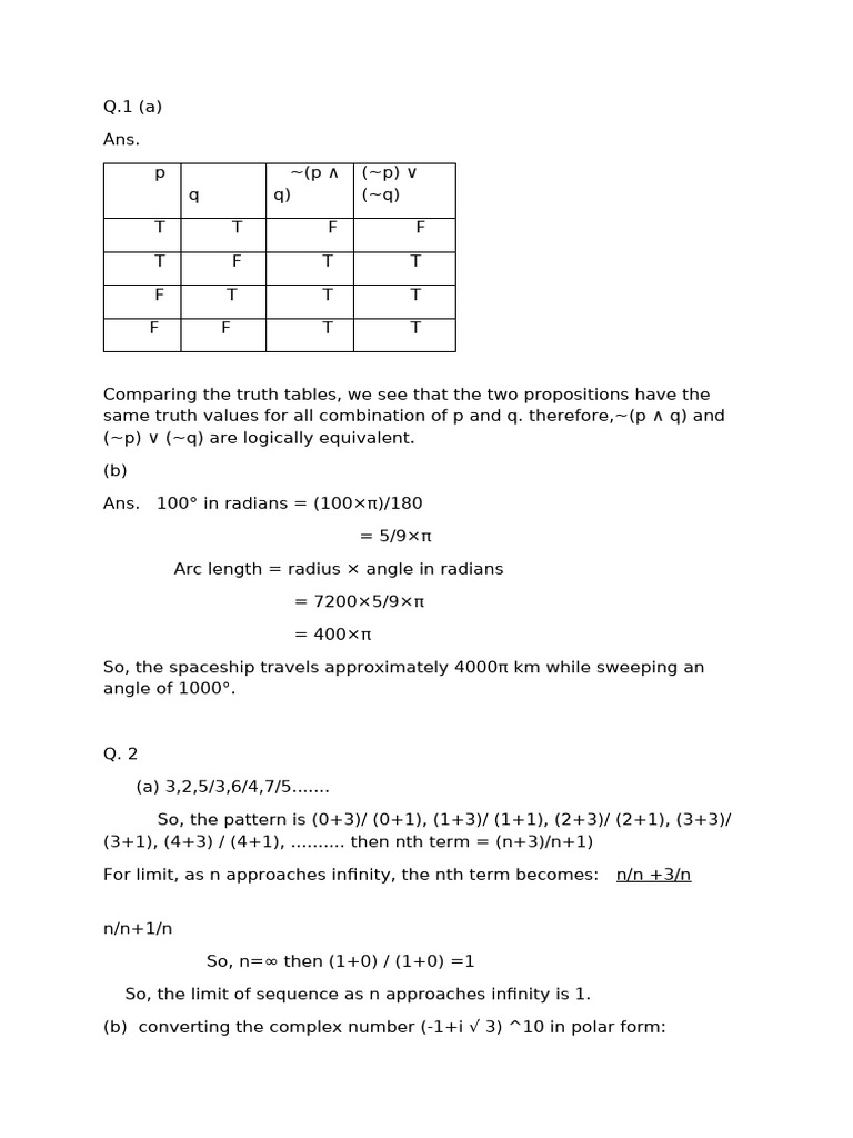 Math Assignment | PDF | Mathematics | Algebra