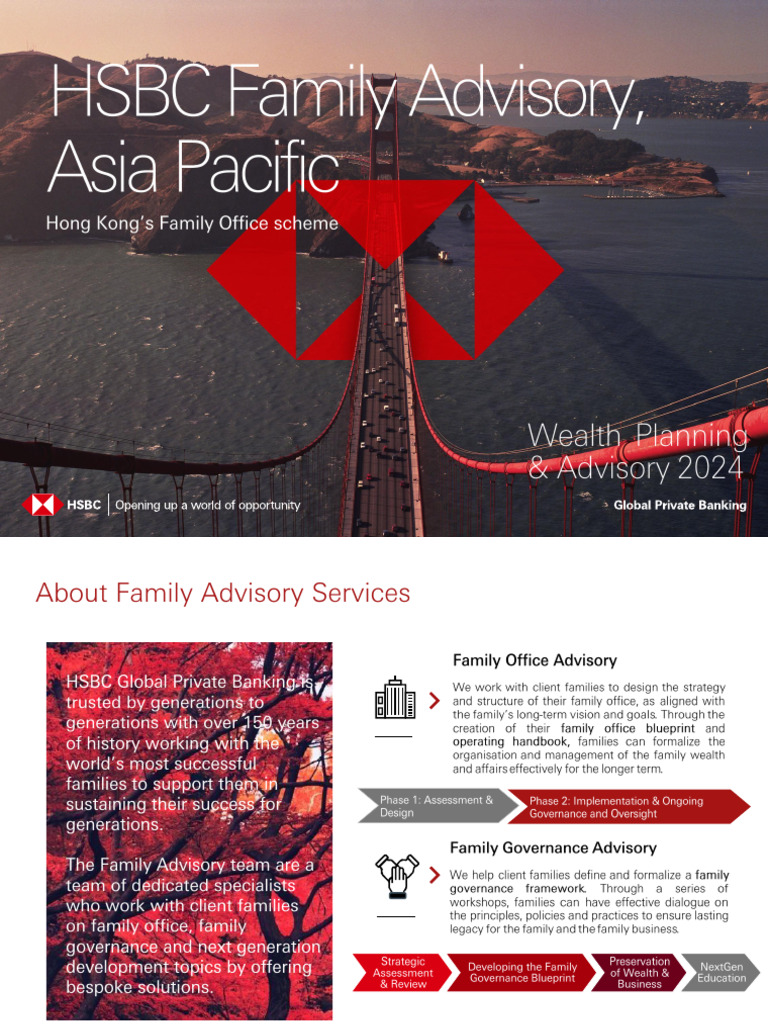 Family Office Advisory - HK - 2024 (EN) | PDF | Corporations | Money