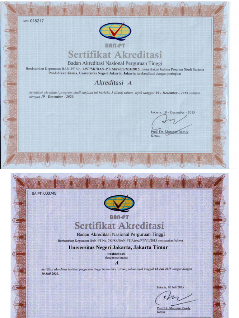 BAN PT. Pendidikan Kimia Dirotasi Dikompresi 3 | PDF