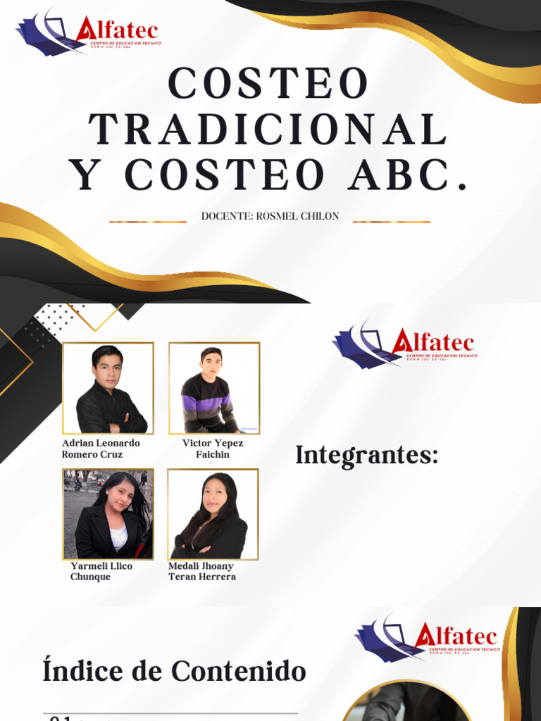 Costeo Tradicional y Costeo ABC. | PDF | Business | Contabilidad