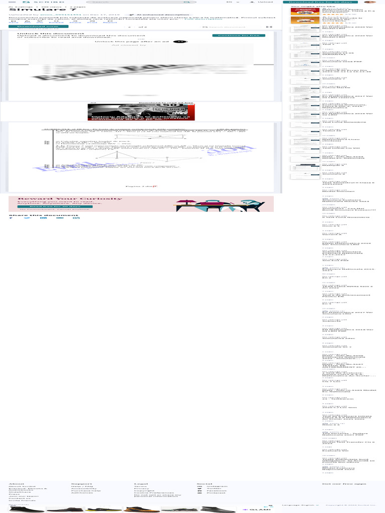 Simulare 7 PDF | PDF